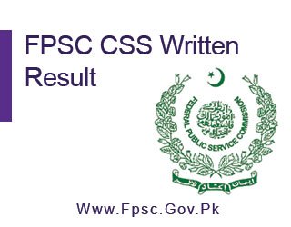 FPSC CSS Written Result 2024 Final Merit List